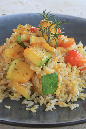Rosemary Veggie Farm Rice