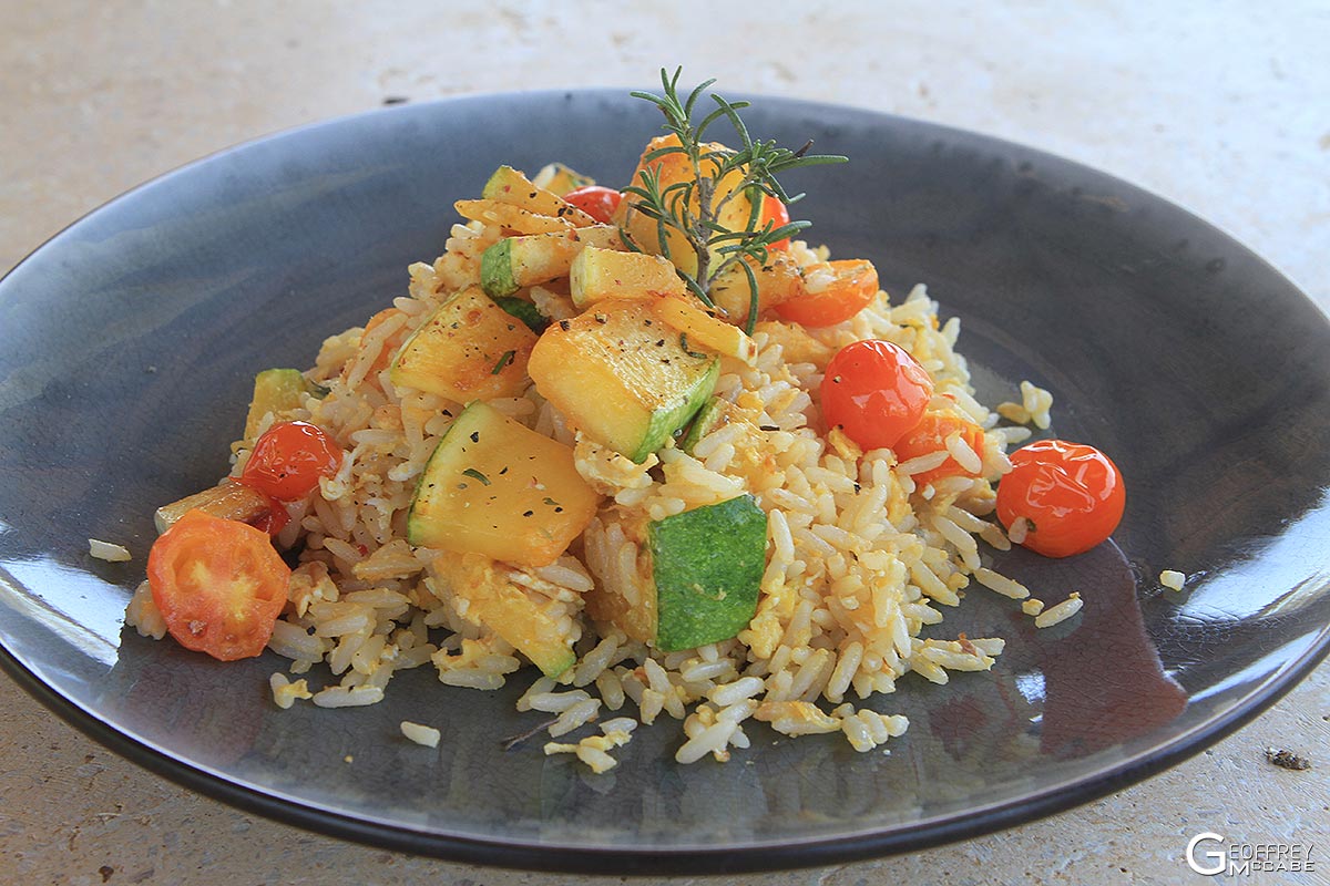 Rosemary Veggie Farm Rice